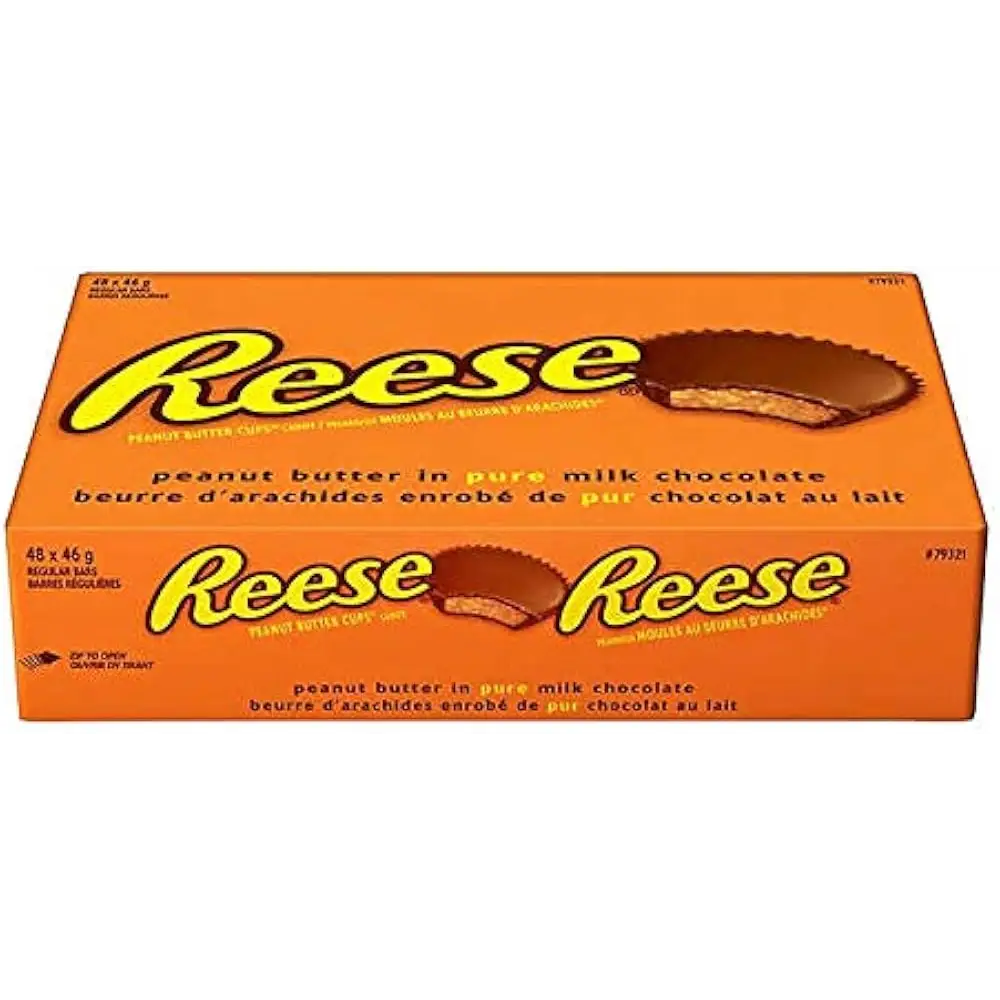 Reese Peanut Butter Cup 48 x 46g, Wholesale Snacks Supplier Online ...