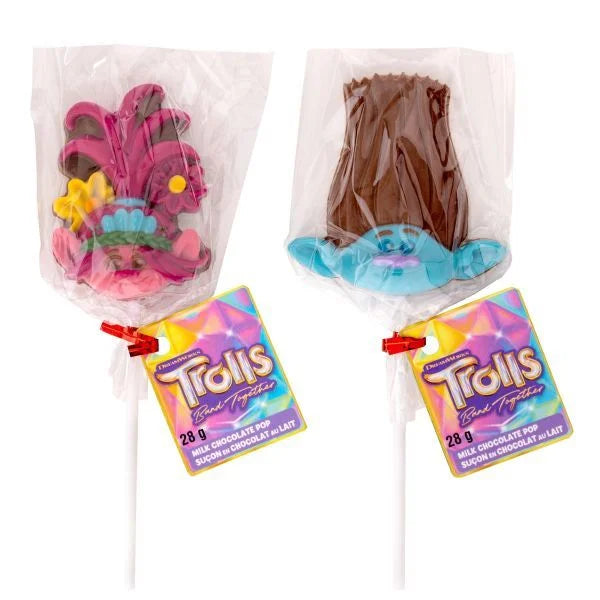 Regal Trolls Chocolate Pops - 6 x 28g — Bulk Mart