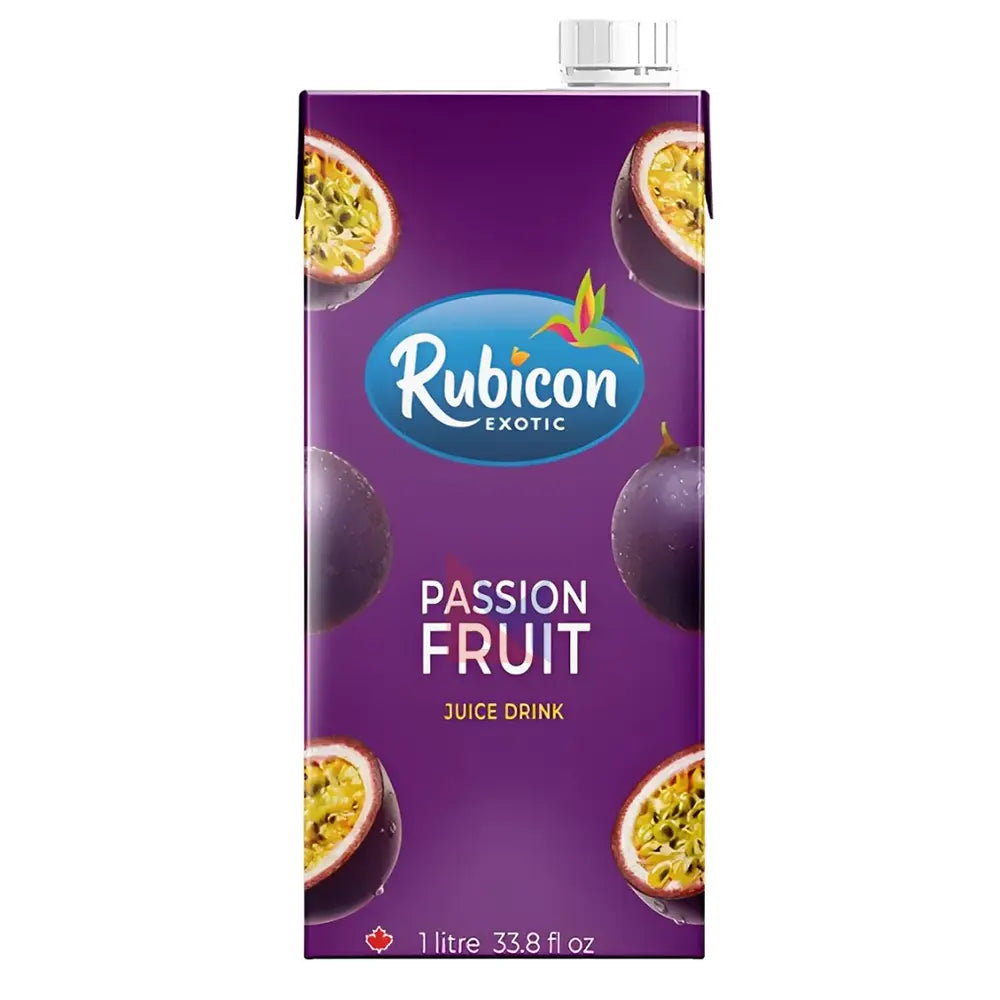 Rubicon Passion Fruit Exotic Juice Drink 2 x 1 L, Bulk Mart