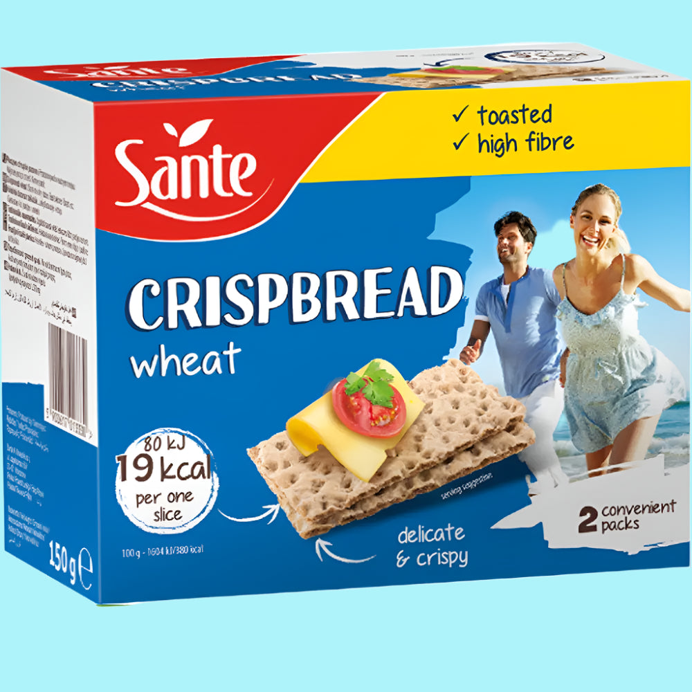 Sante Crispbread Wheat 150g, Bulk Chocolate Bars Supplier — Bulk Mart