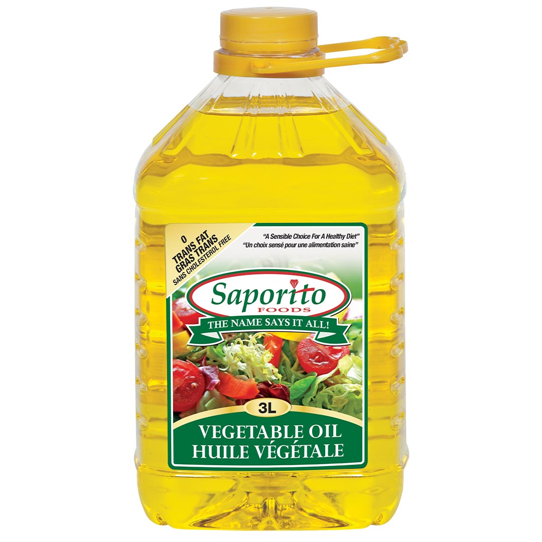 Wholesale Vegetable Oil 3L Saporito Cooking Oils And Sprays — Bulk Mart