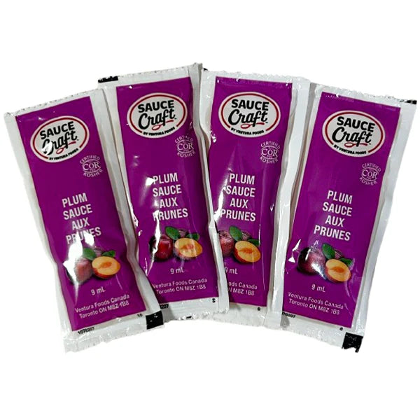 Single Serve Plum Sauce Packets 504x9g Condiment Portions — Bulk Mart