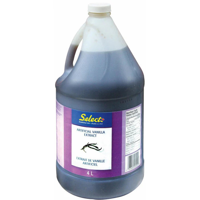 Artificial Vanilla Extract 2x4L Select, Bulk Bakery Supplies Canada ...