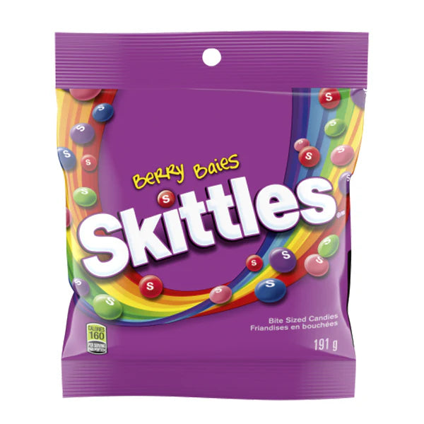 Skittles Berry Explosion Chewy Candy 12 x 191g, Wholesale Candy at Bulk ...