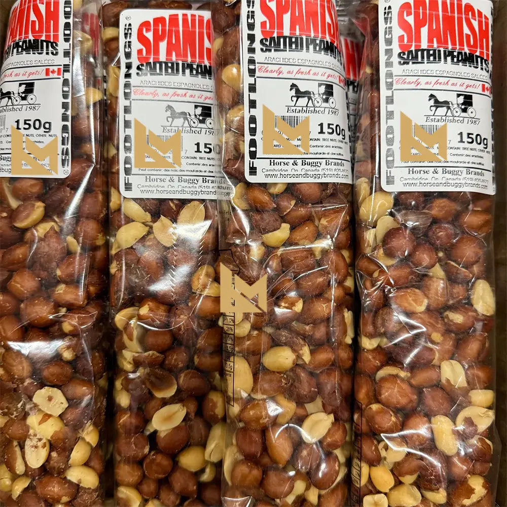 Spanish Salted Peanuts 20 x 150g, Nuts Snack Packs For Resale — Bulk Mart