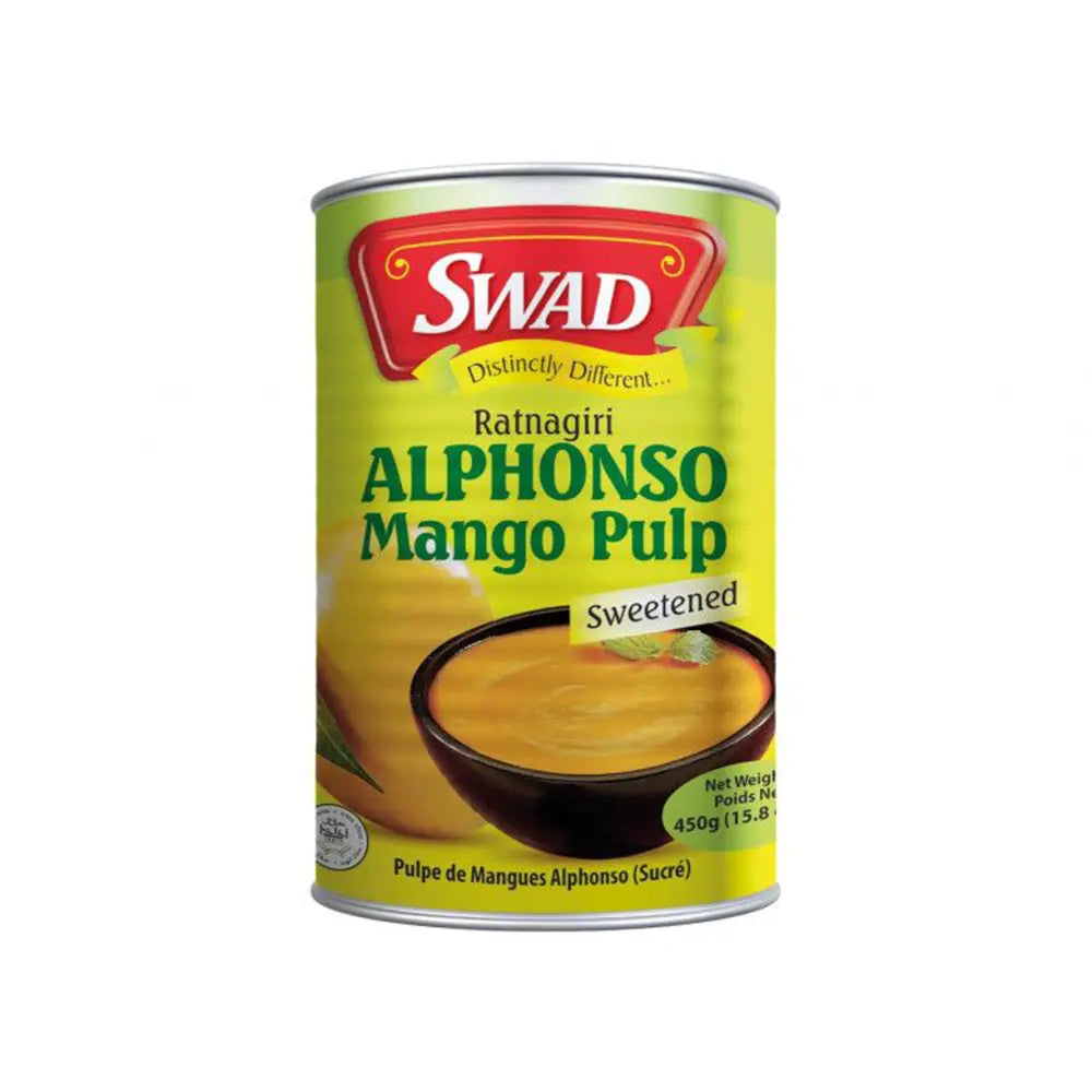 Alphonso Mango Pulp 24x850g Swad Grossiste Purées en Conserve — Bulk Mart