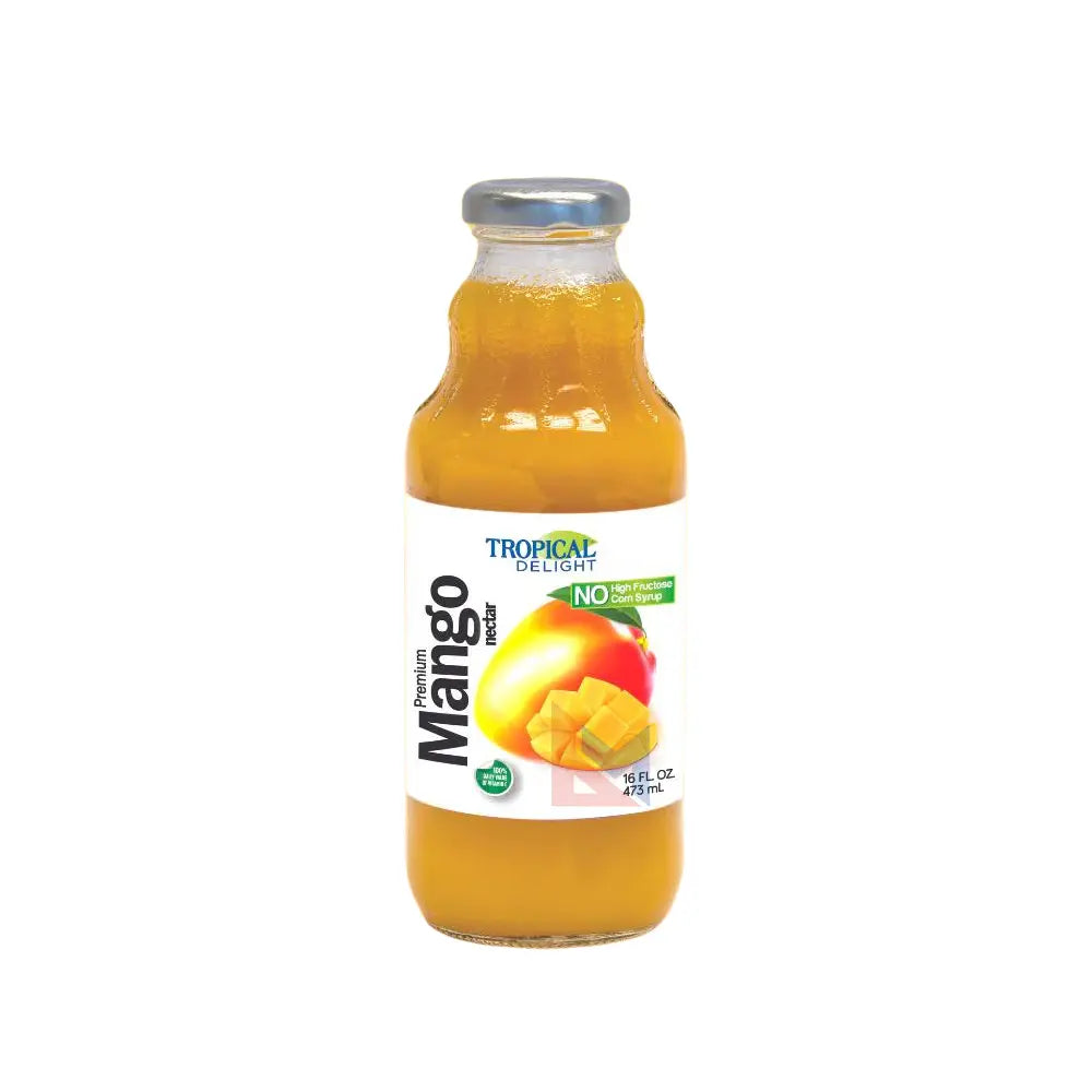 Tropical Delight Mango Nectar Juice 12 x 473 ml, Mango Nectar — Bulk Mart