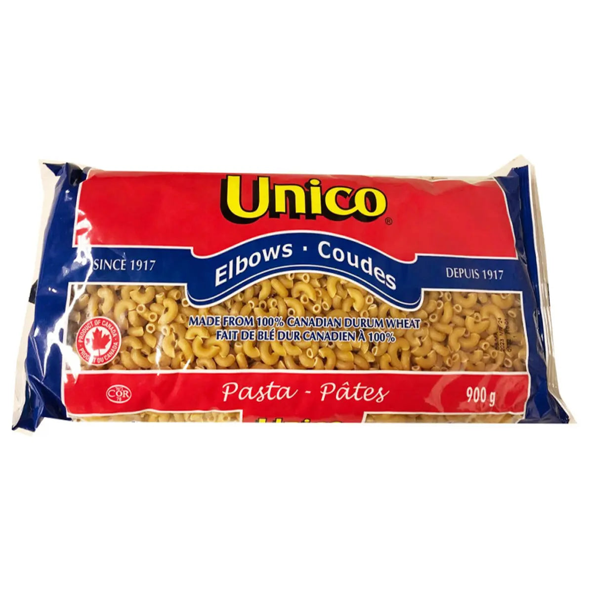 Elbow Macaroni 900g Unico Wholesale Pasta And Noodles Supplier — Bulk Mart