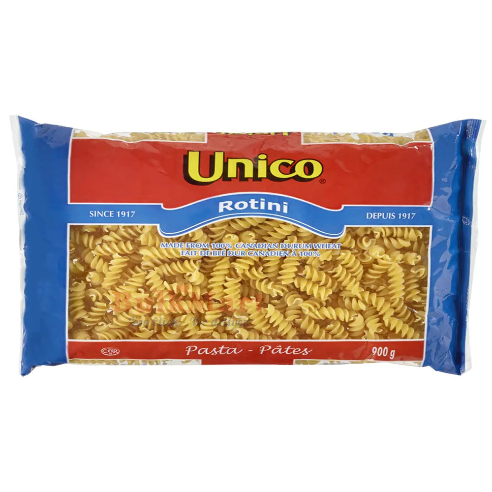 Rotini 12x900g Unico Spring Shaped Pasta At Wholesale Price — Bulk Mart