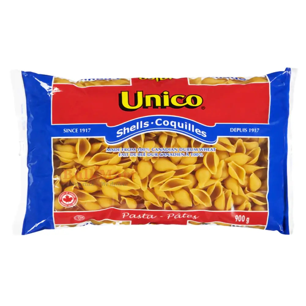 Shells Pasta 900g Unico Great Quality Pasta And Noodles Supplier — Bulk ...