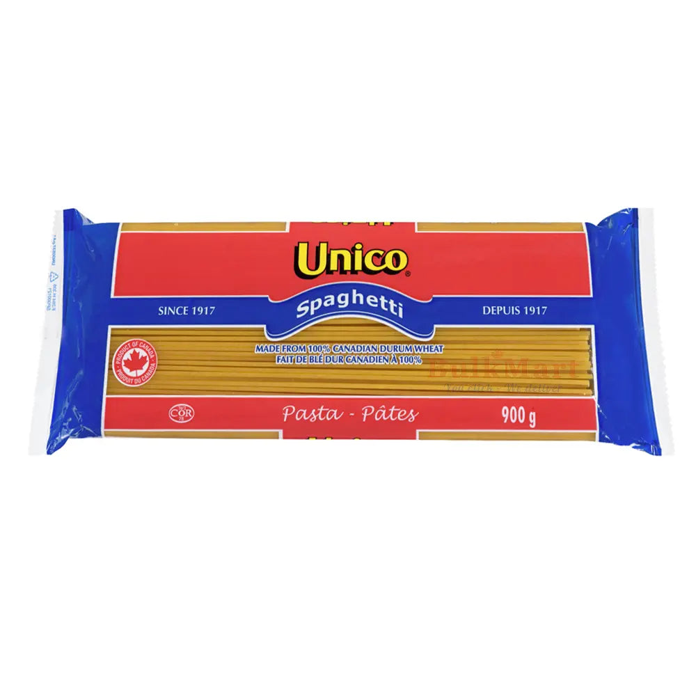 Spaghetti 900g Unico Spaghetti Pasta Available At Low Price — Bulk Mart