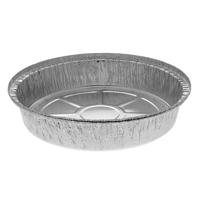 Round 9 Inch Heavy Aluminum Takeout Container 250 Qty, Available — Bulk ...
