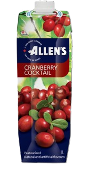 Allen's - Cranberry Cocktail - 1 L - Bulk Mart