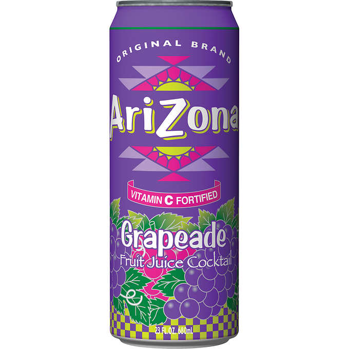 Arizona - Grapeade - 24 x 680 ml - Bulk Mart