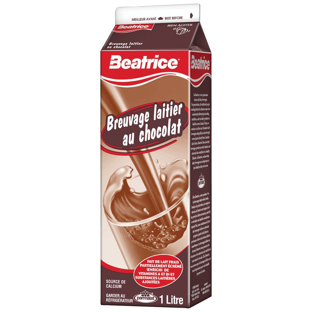 Chocolate Milk 1L Beatrice Chocolate Flavored Milk On Sale — Bulk Mart