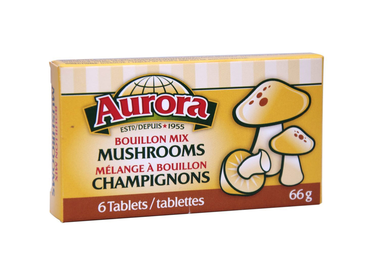 Mushroom Bouillon Cube 66g Aurora Mushroom Broth Cube — Bulk Mart