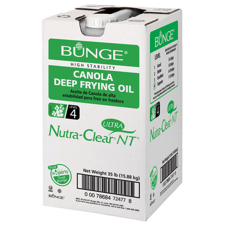 Nutra-Clear High Performance Canola Deep Frying Oil 17.3L — Bulk Mart