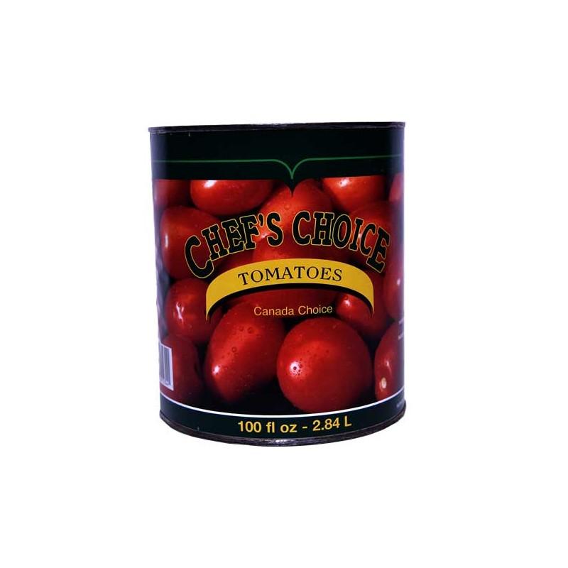 Whole Tomatoes 100 Oz Chef's Choice Canned Tomatoes Available — Bulk Mart