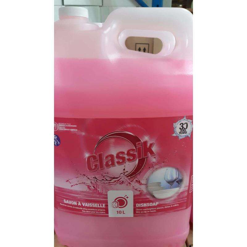 Dishwashing Pink Soap, Classik Dishwashing Detergent Pink 10 L, Canada ...
