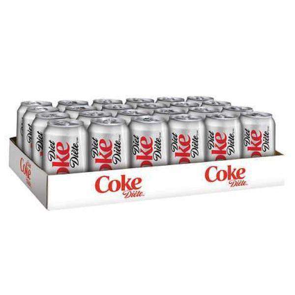 Coca-Cola - Diet - 24 x 355 ml / Pack - Bulk Mart