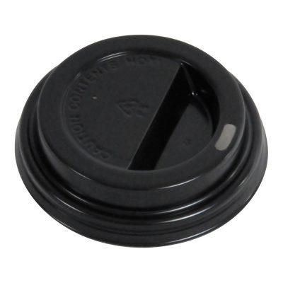 Black 6-8 Oz 80mm Dome Sip Lids 1000 Qty, Wholesale Bulk Mart Supplier