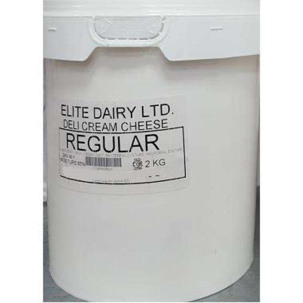 Elite Dairy - Deli Cream Cheese Regular - 2 Kg - Bulk Mart