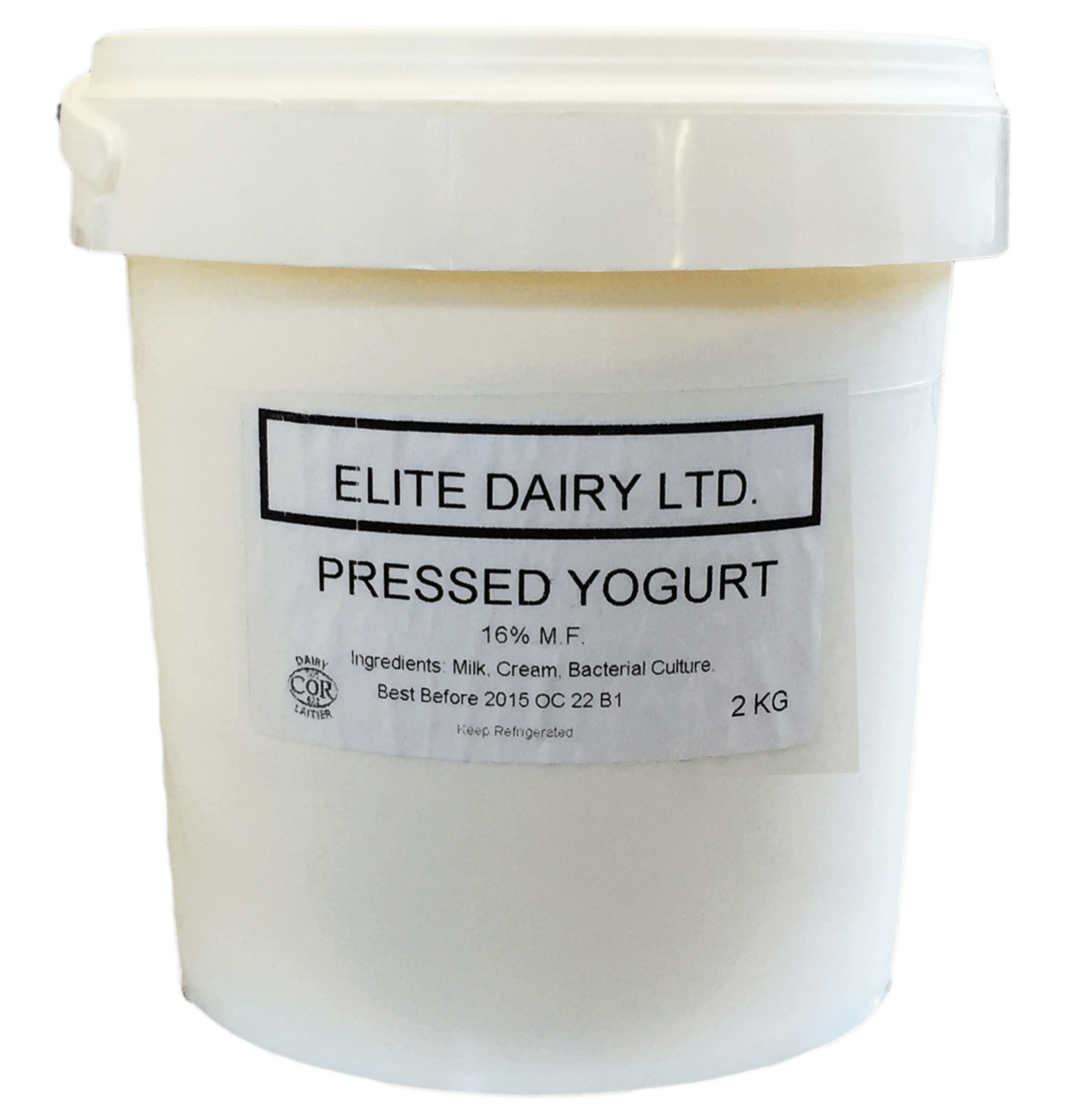 Elite - Pressed Yogurt - 2 Kg - Bulk Mart Canada - Bulk Mart