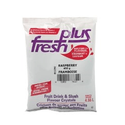 Fresh Plus - Raspberry Drink Crystals - 450g - Bulk Mart Canada - Bulk Mart