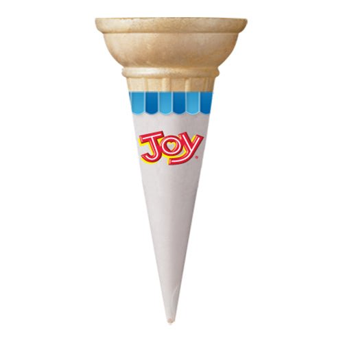 JOY - #1 Jacketed Ice Cream Cones - 132/Pack - Bulk Mart