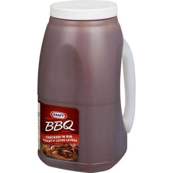 Kraft - Chicken & Rib BBQ Sauce - 2 x 3.78 L - Bulk Mart Canada - Bulk Mart