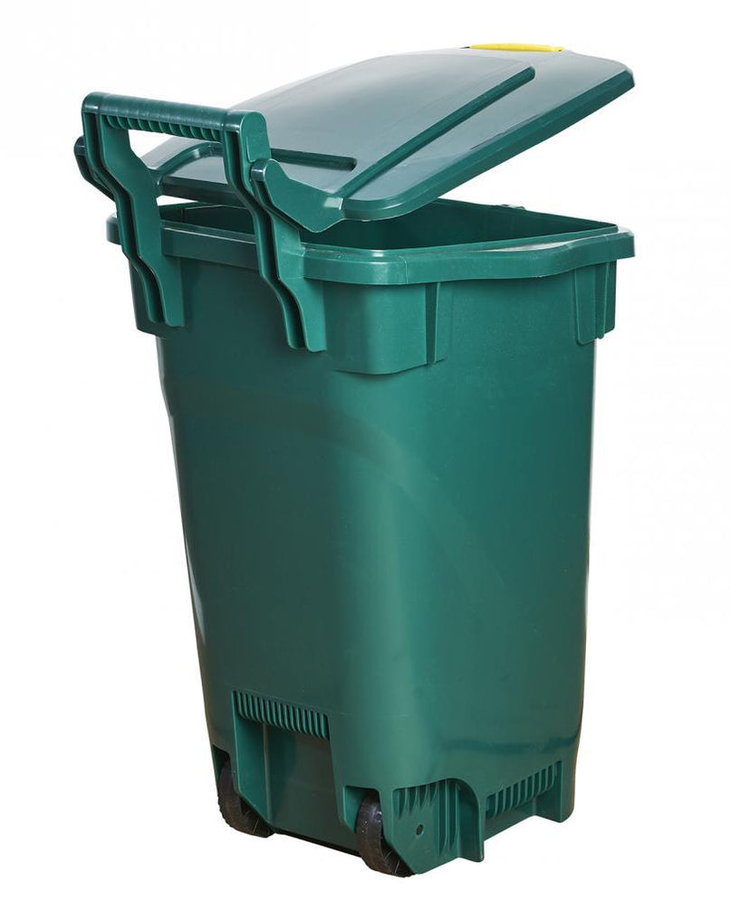 Secure 60L Food Waste Container Lockable Convenience — Bulk Mart