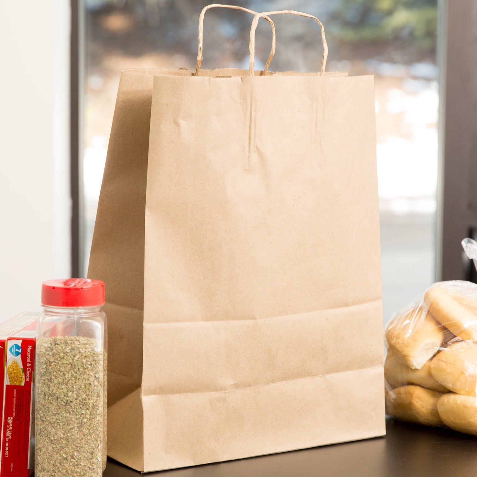 Brown Paper Bags – Eco-Friendly Kraft Bags for Food & Retail Use — Bulk ...