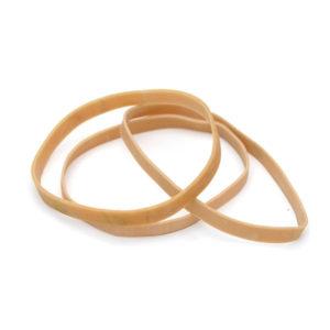 2 Inch Red/Natural Rubber Bands 1Lb Durable Elastic Bands #14 — Bulk Mart