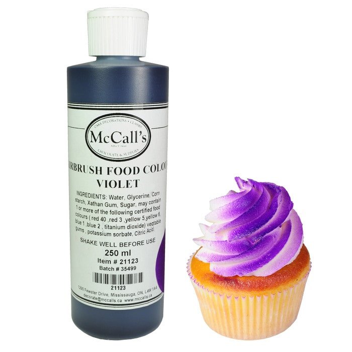 Airbrush Violet Food Color 250ml Food Dye, Wholesale Bakery Supplier ...