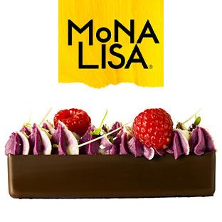 Mona Lisa - Dark Chocolate Rectangle Cups - 100 Pcs - Bulk Mart - Bulk Mart