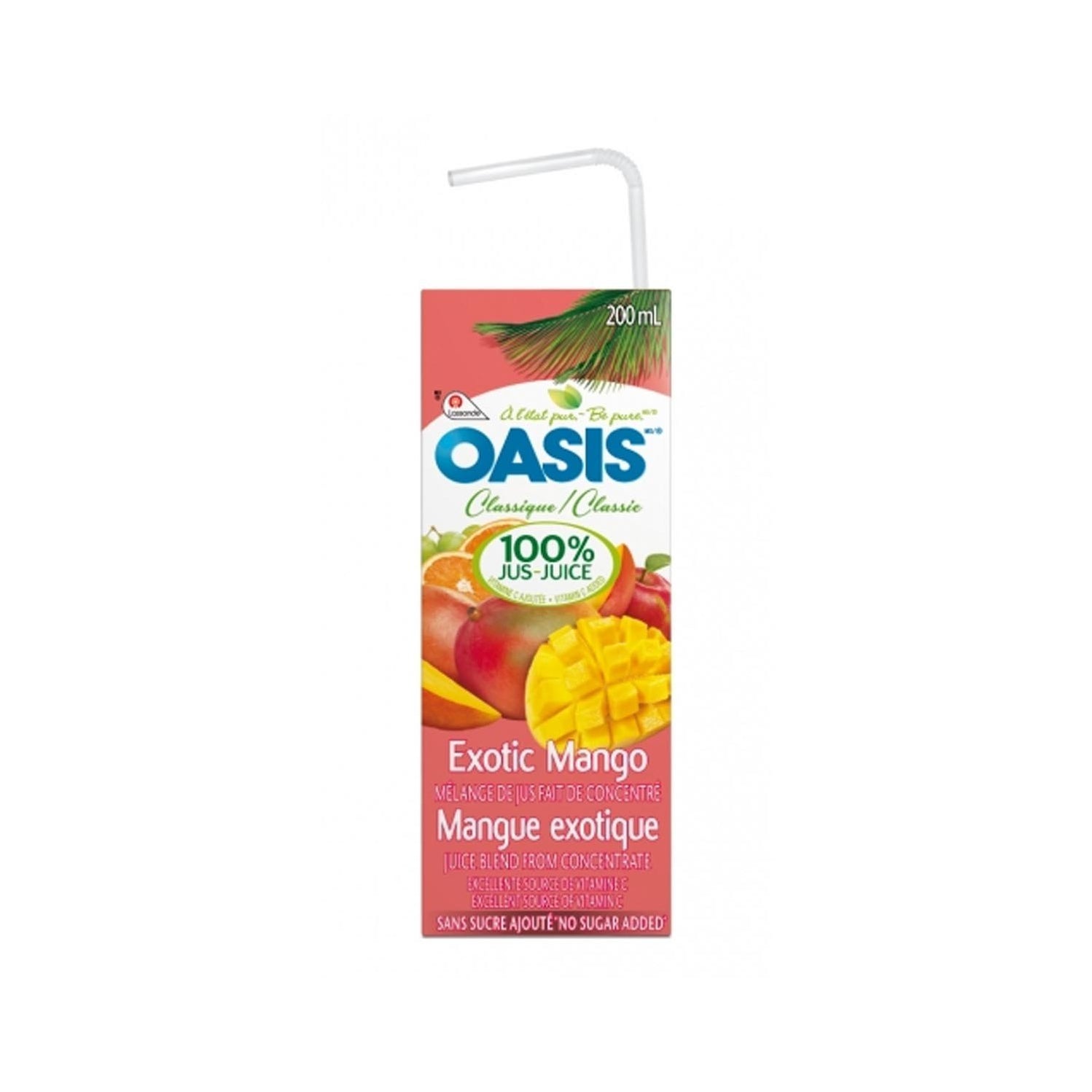 Oasis Classic - Exotic Mango Juice - 200 ml — Bulk Mart