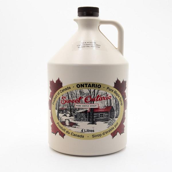 Maple Syrup 4L By Ontario, Available At Affordable Price Near Me — Bulk ...