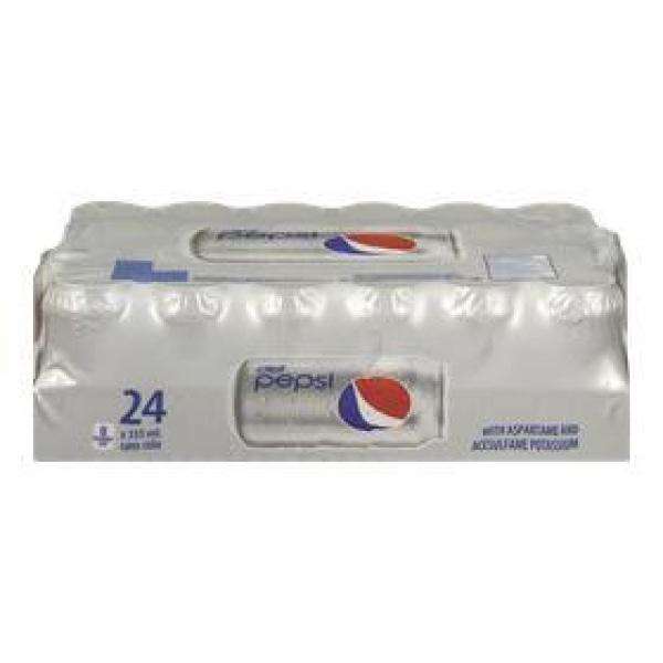 Pepsi - Diet Soda- 24 x 355 ml - Bulk Mart