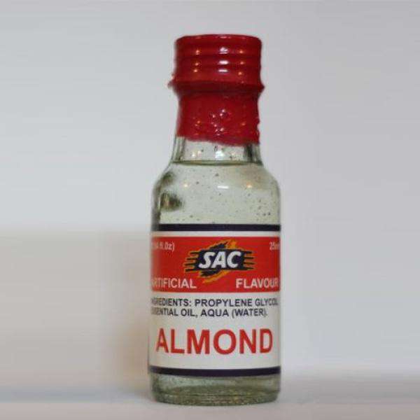 Almond Essence 12x25 ml SAC, Almond Extract, Bulk Mart Canada