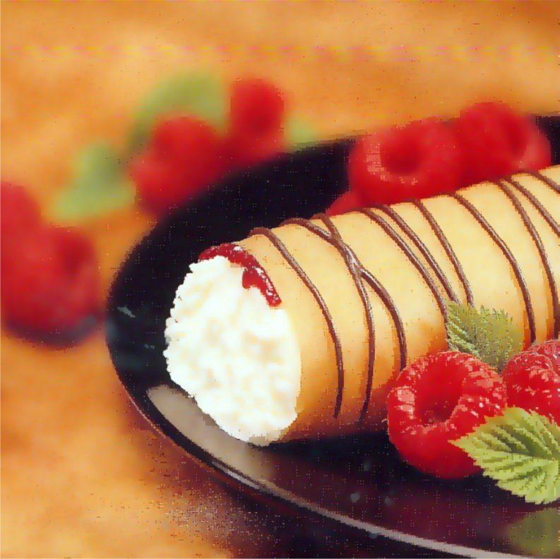 Raspberry Crepes 50 Qty Sicilian Ice Cream Frozen Desserts — Bulk Mart