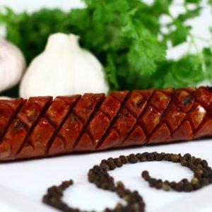 Jalapeno Sausage 8", 12Pc Soloway's Hot Dogs Jalapeno Flavored — Bulk Mart