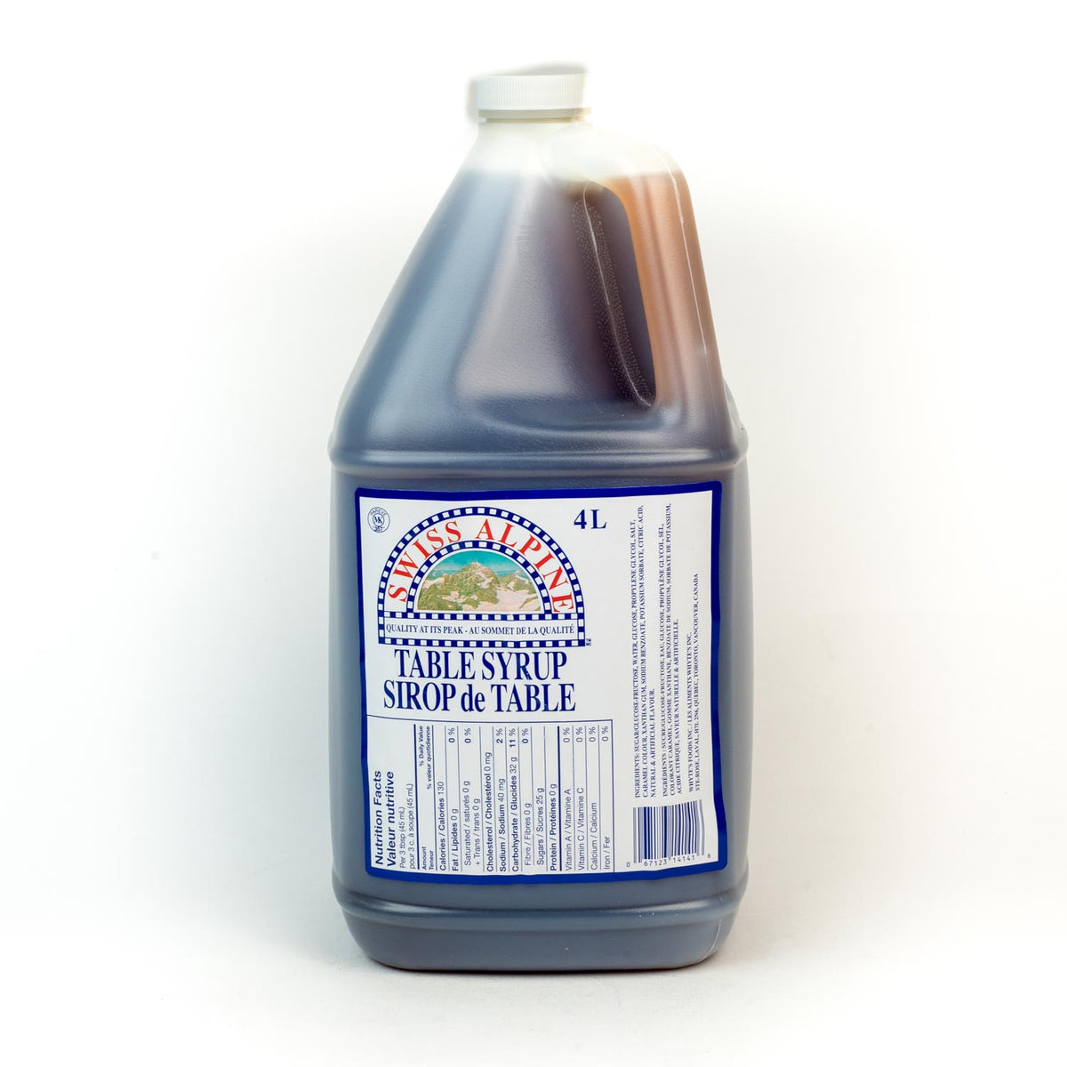 Table Syrup 4L Swiss Alpine Wholesale Sweetener Syrup in Stock — Bulk Mart