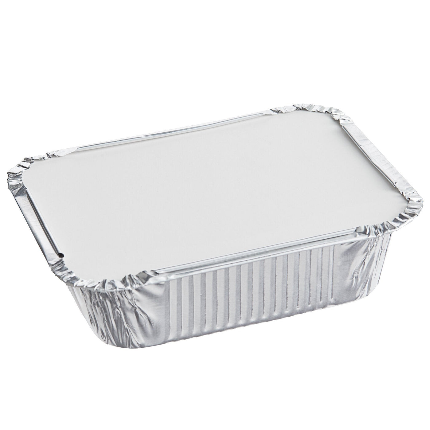 Oblong Aluminum Foil Container, 1 Lbs Aluminum Foil Platter 500 Qty ...