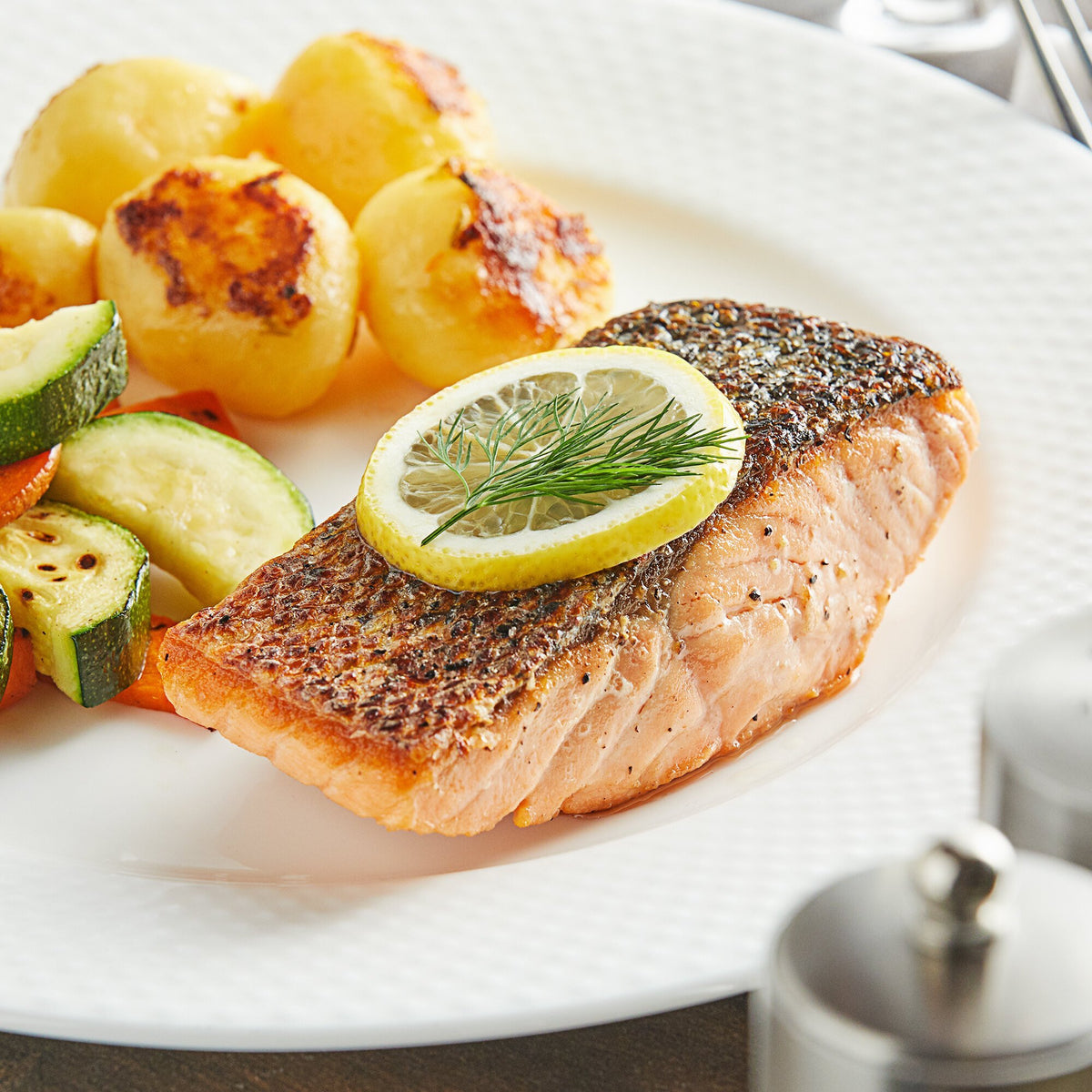 Atlantic Salmon Skin On 10Lbs Toppits Salmon With Skin Online — Bulk Mart