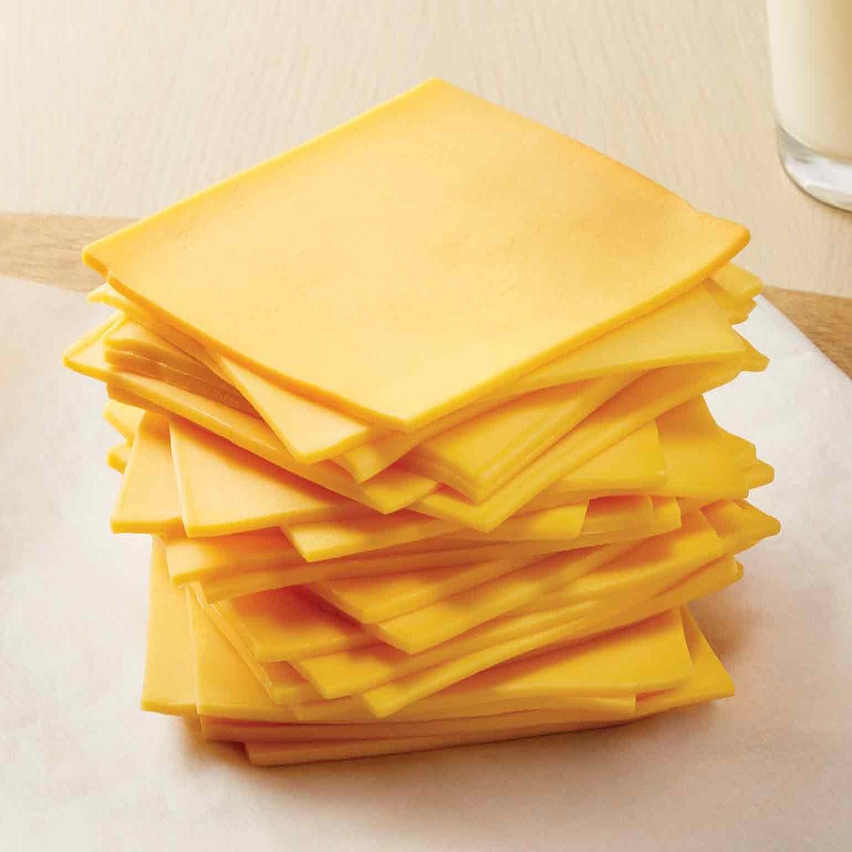 Mild Cheddar Sliced Cheese 500g Tre Stelle Cheddar Cheese Online — Bulk ...
